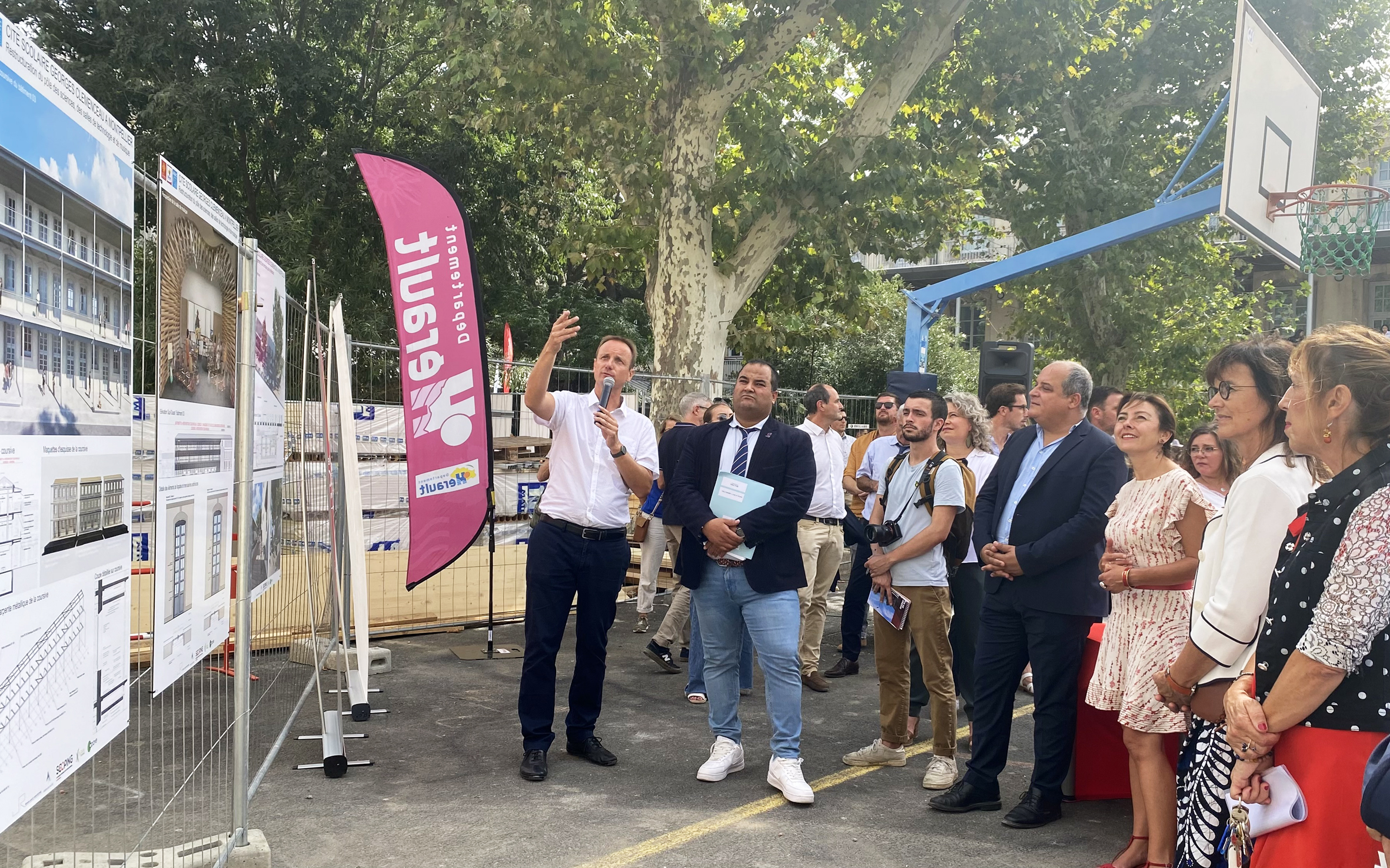 CITE SCOLAIRE CLEMENCEAU A MONTPELLIER – Jamot Romain Architecture