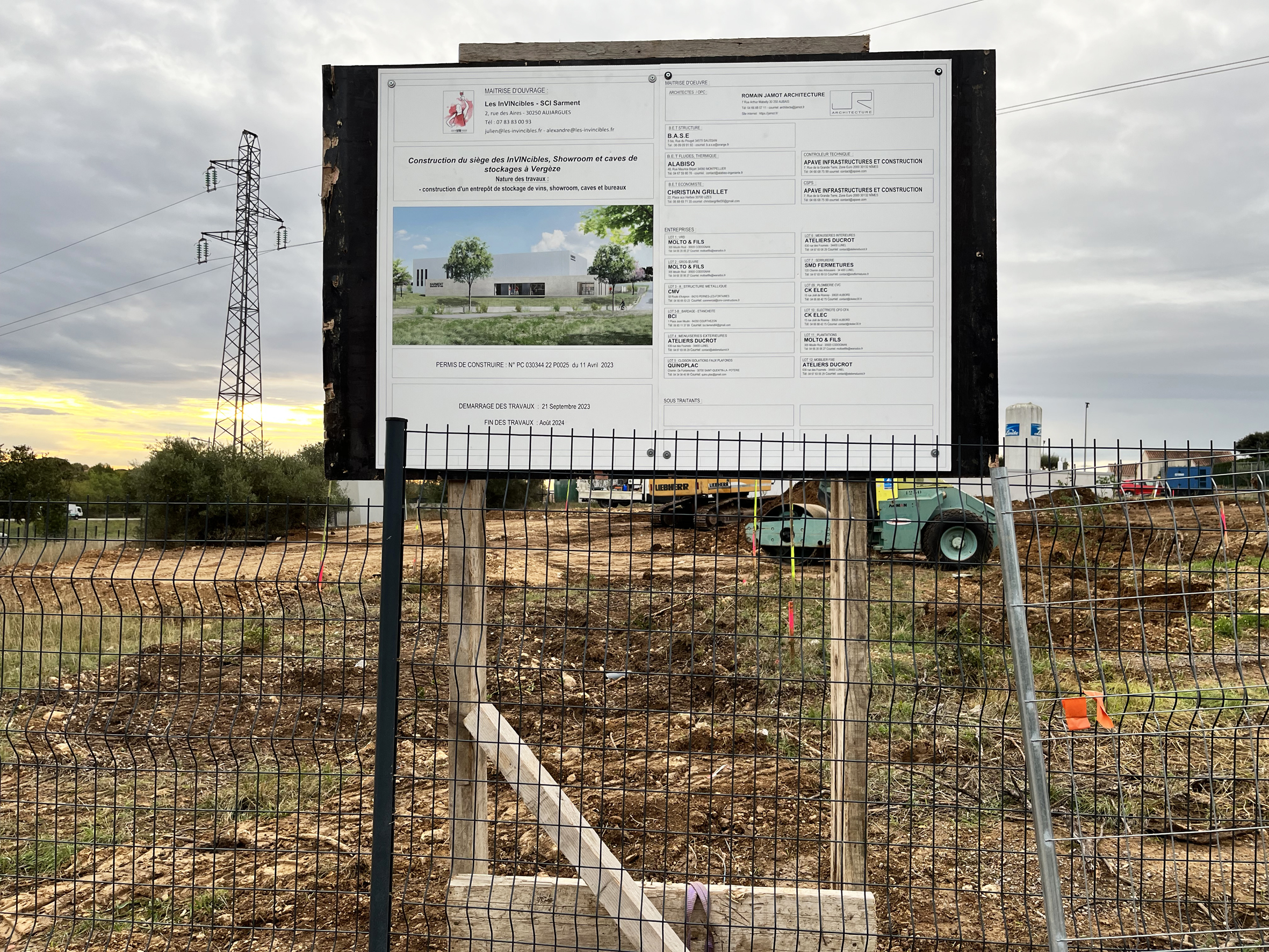 LES INVINCIBLES A VERGEZE – Jamot Romain Architecture